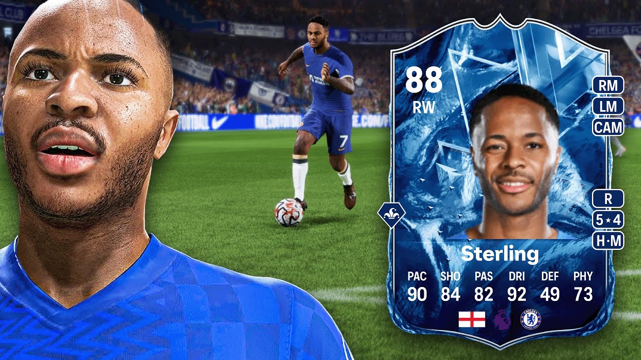 88 ICE RAHEEM STERLING SBC PLAYER REVIEW | EA FC 24 ULTIMATE TEAM - YouTube