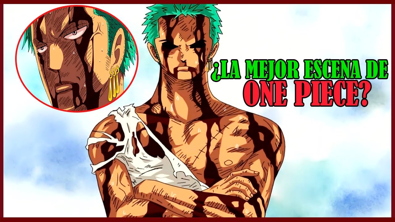 ONE PIECE EL SACRIFICIO DE ZORO | UNO DE MIS MOMENTOS FAVORITOS - YouTube