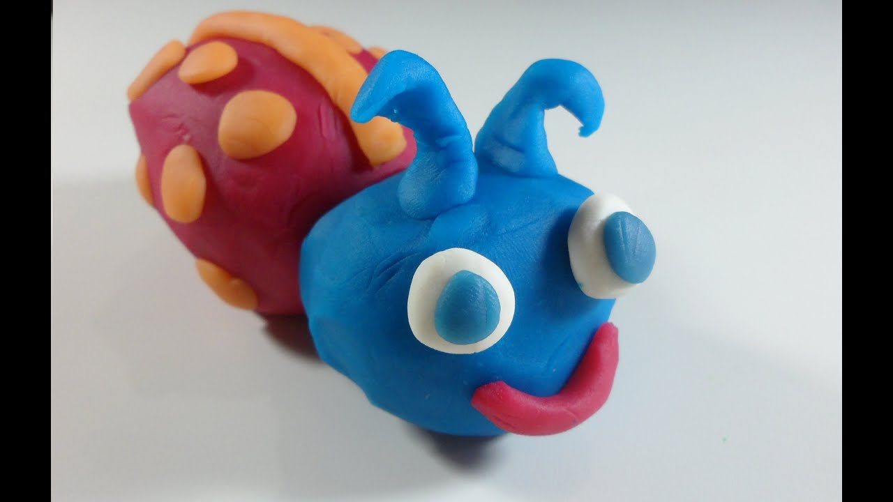 Play Doh How to make Ladybug Play doh creations - YouTube