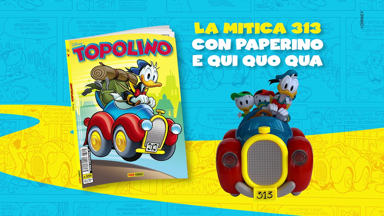 La 313 di Paperino in omaggio - YouTube