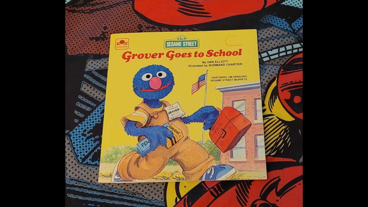 episode 765 grover goes to school 1983 book on tape - YouTube