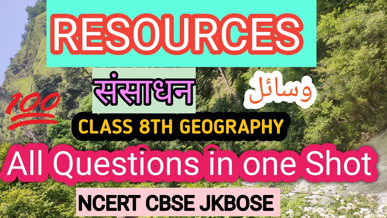 Resources Class 8 Geography Resources Class 8 Geography Question resources-class-8-geography-resources-class-8-geography-question