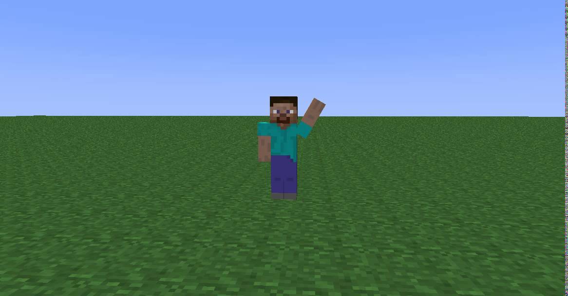 Waving Animation | Minecraft Animation - YouTube
