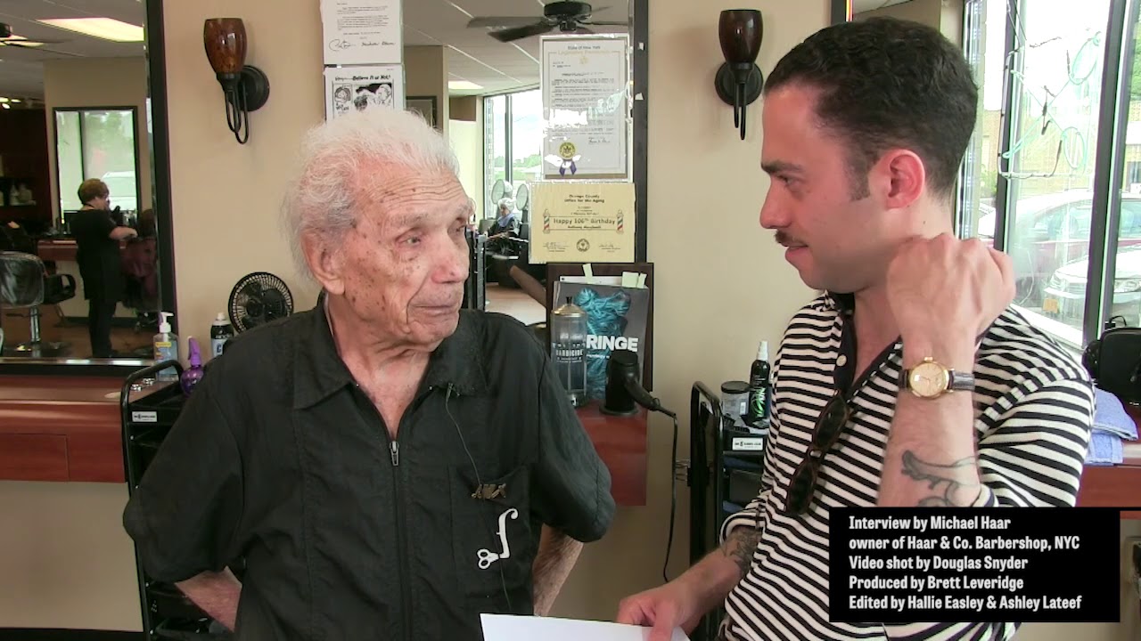 Guideposts Pays a Visit to the World's Oldest Barber - YouTube