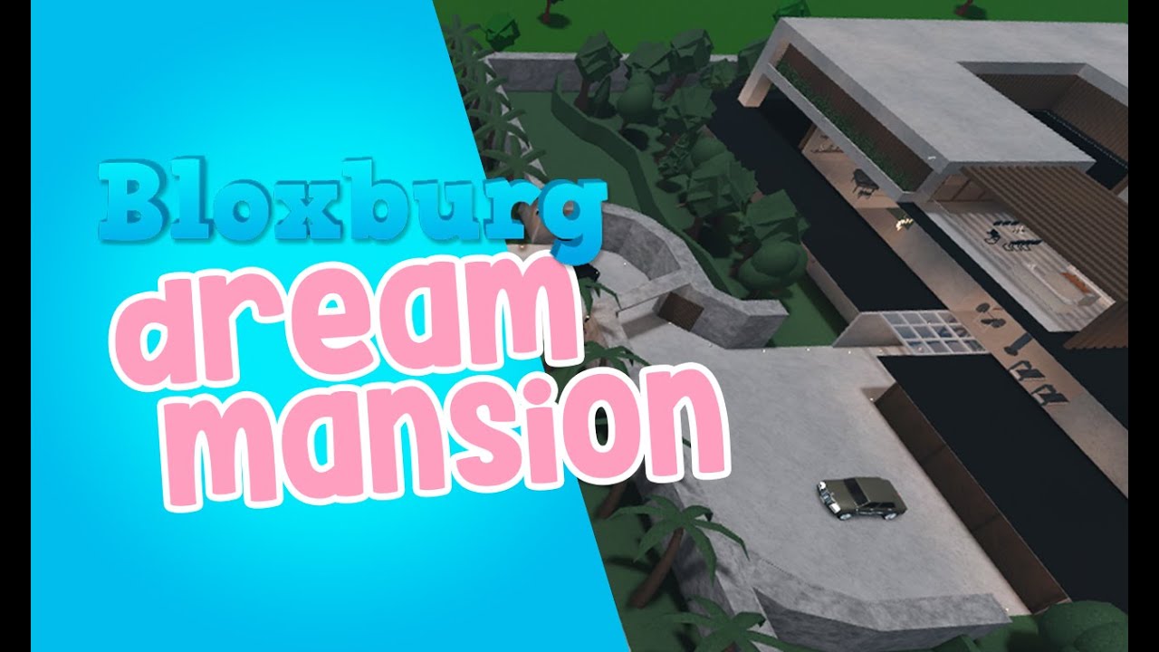 BLOXBURG DREAM MANSION TOUR + LAYOUT ! Modern Industrial House *WITH ...