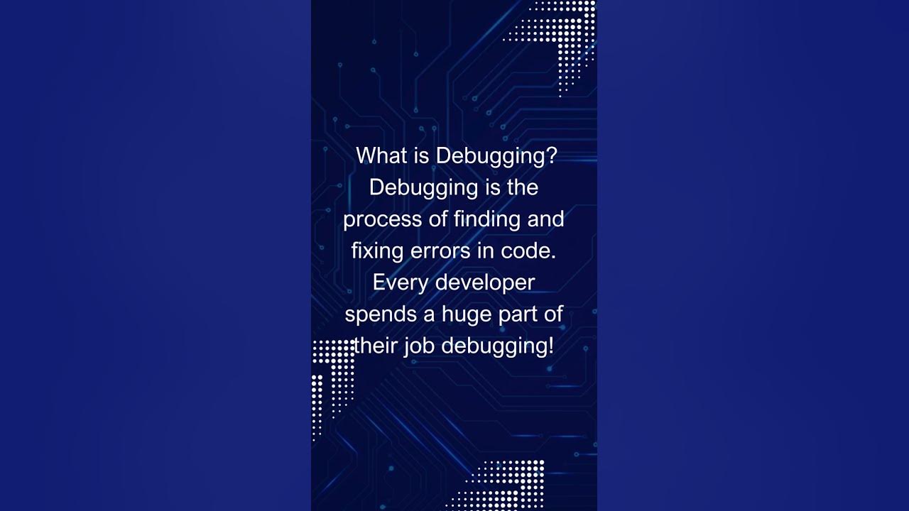 What is debugging? Follow for more IT insights. #IT #ITBasics #ITCareer ...