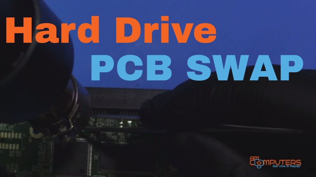 Western Digital Hard Drive PCB Swap Data Recovery and Bios / Firmware ...