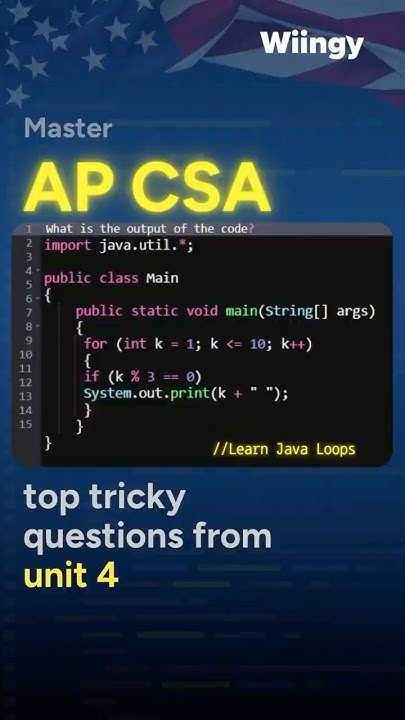 AP CSA Practice: What is the Output of This Java Code? - YouTube