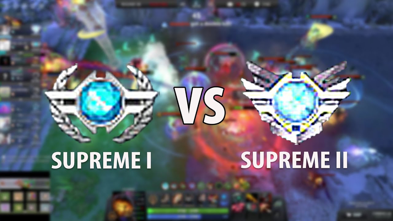 Dawn of War Dota 2: Supreme 1 vs Supreme 2 - RANGER STRATEGY - YouTube