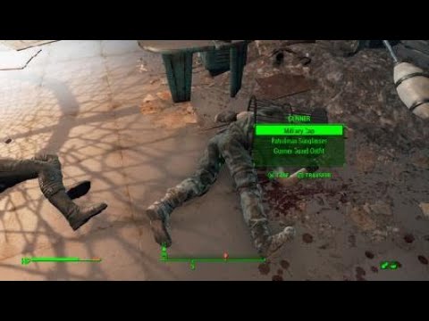 Fallout 4 Trash Can Glitch - YouTube
