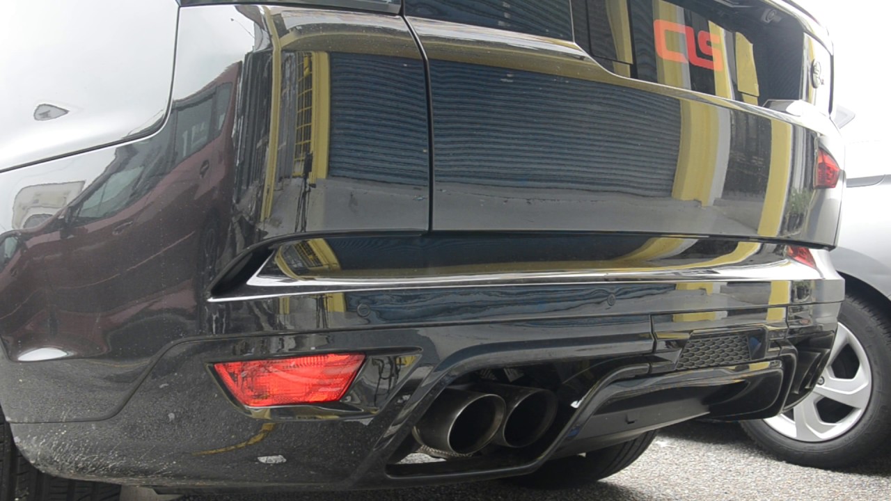 Range Rover SVR Sport Exhaust System - YouTube