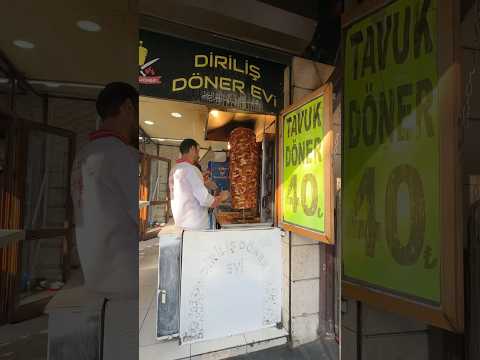 #reklam 40 lira tavuk döner yıl 2024 Konya. #food