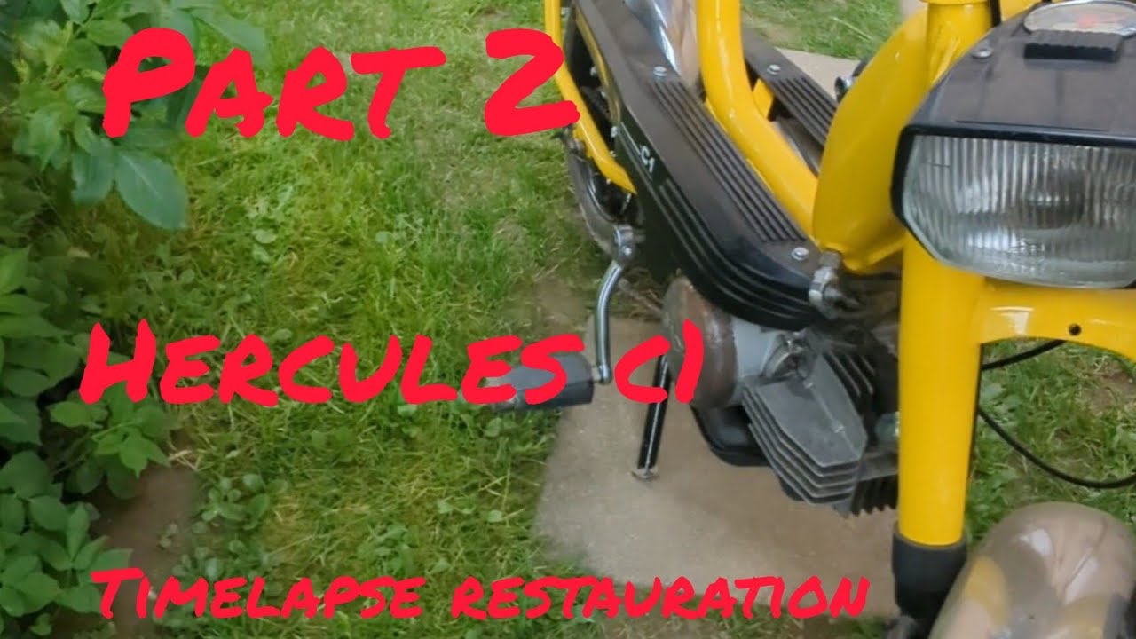 Hercules C1 Restauration assemble timelapse 2/2 - YouTube