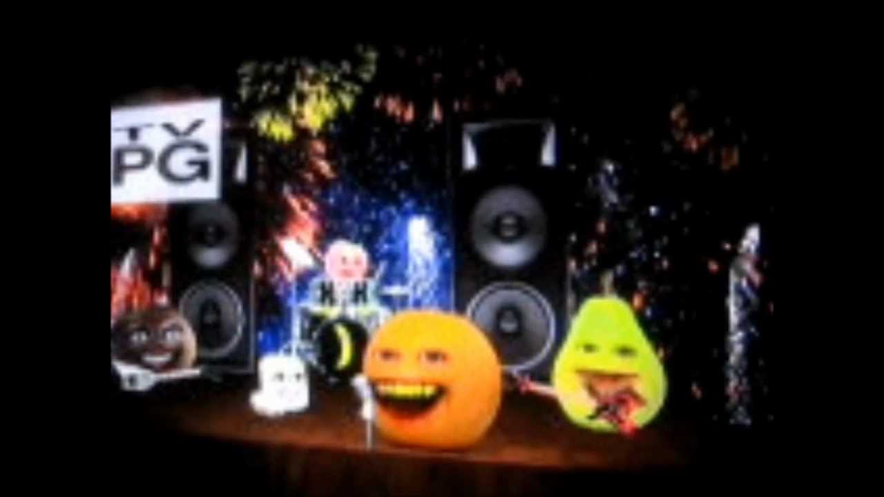 Annoying orange TV show theme song - YouTube