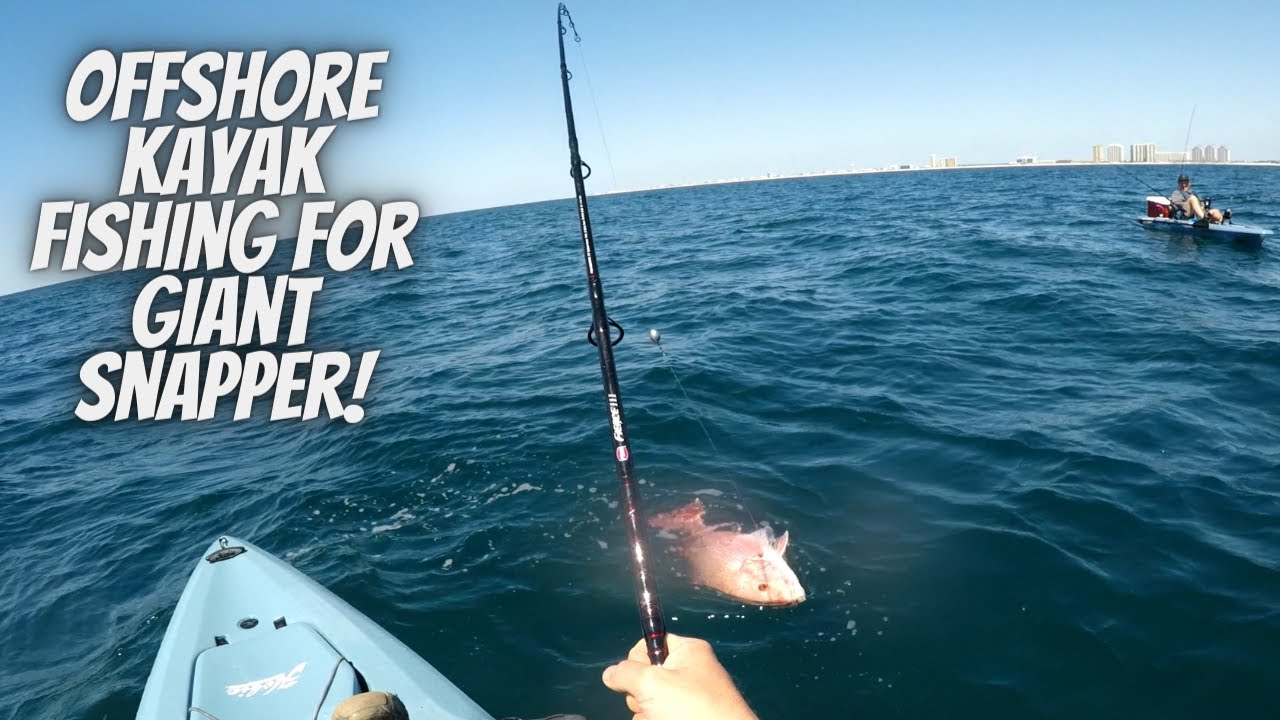 Offshore Kayak Fishing for Giant Snapper! - YouTube