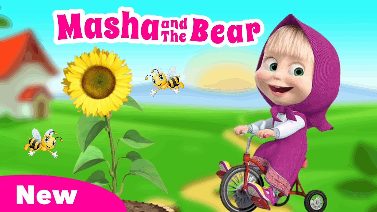 Masha’s and The Bear-grow flowers makes Honey Jam & Fish #chineseupdate ...