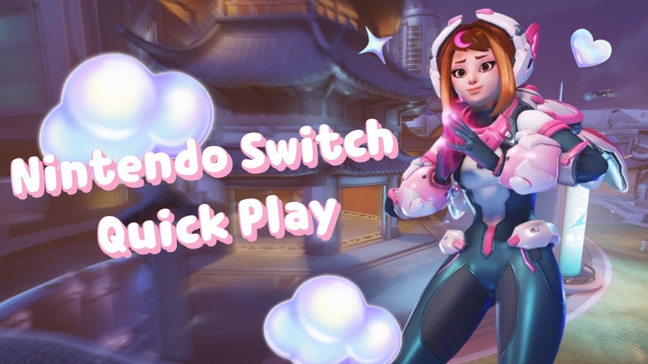 Overwatch 2 Nintendo Switch Quick Play ☁️ Juno Gameplay 🪐 - YouTube