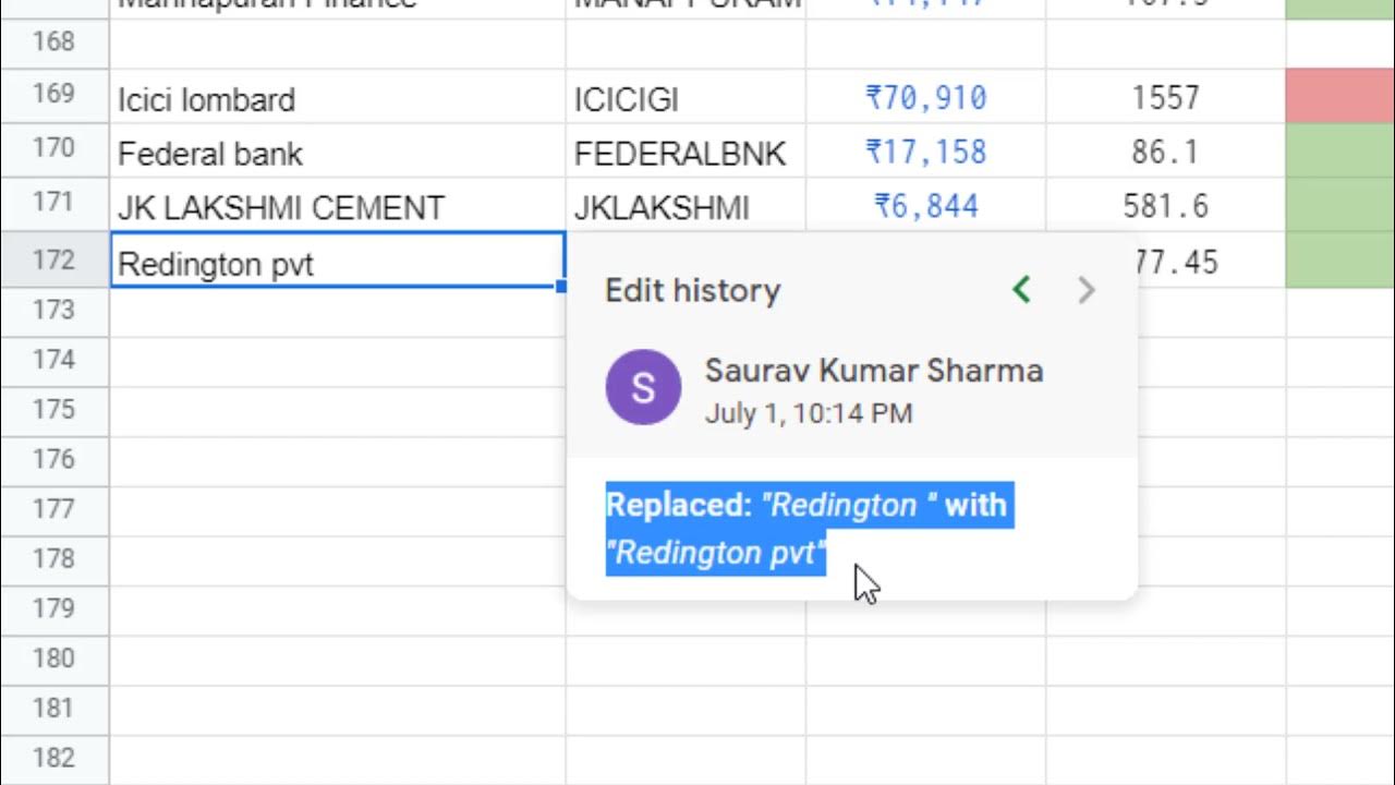 View Edit History Of A Cell In Google Sheet YouTube view-edit-history-of-a-cell-in-google-sheet-youtube