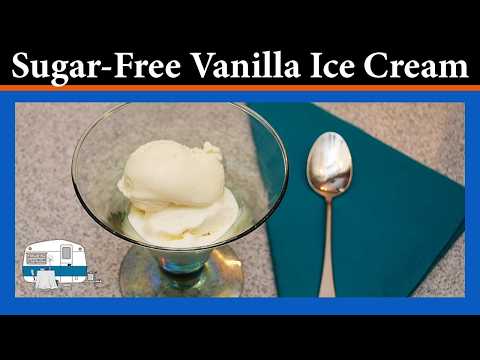 Homemade Sugar-Free Vanilla Ice Cream
