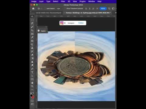 Tiny Planet Effect Photoshop Tutorial #Photoshop #PhotoshopTutorial # ...