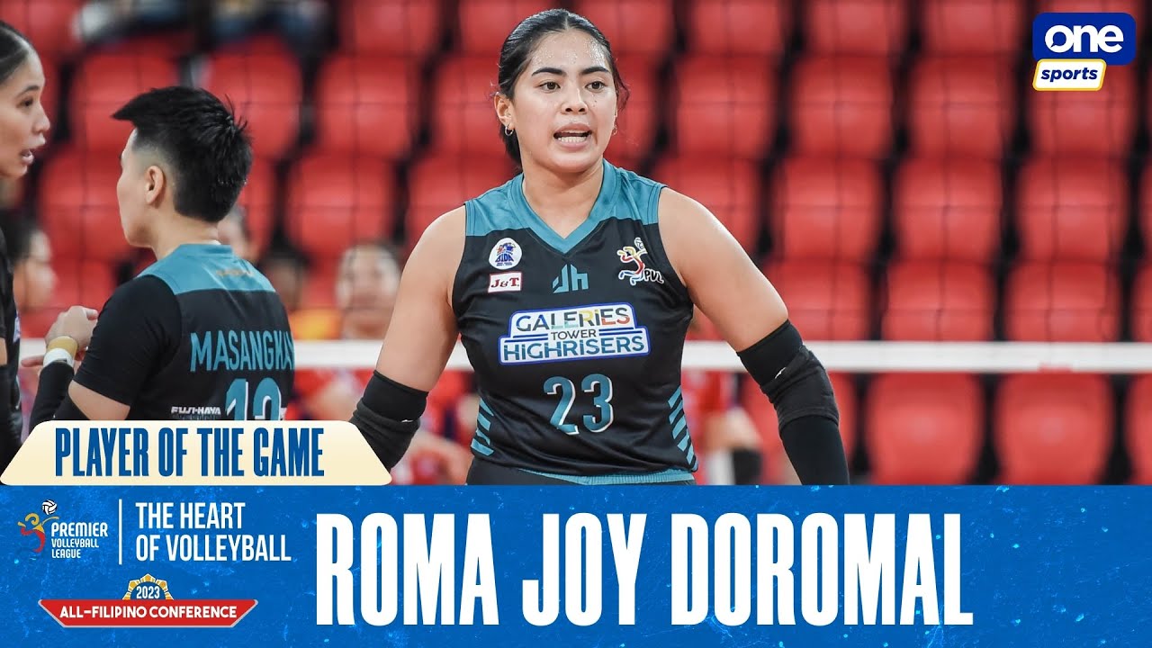 Doromal sparks Galeries' first dub | 2023 PVL All-Filipino Conference ...