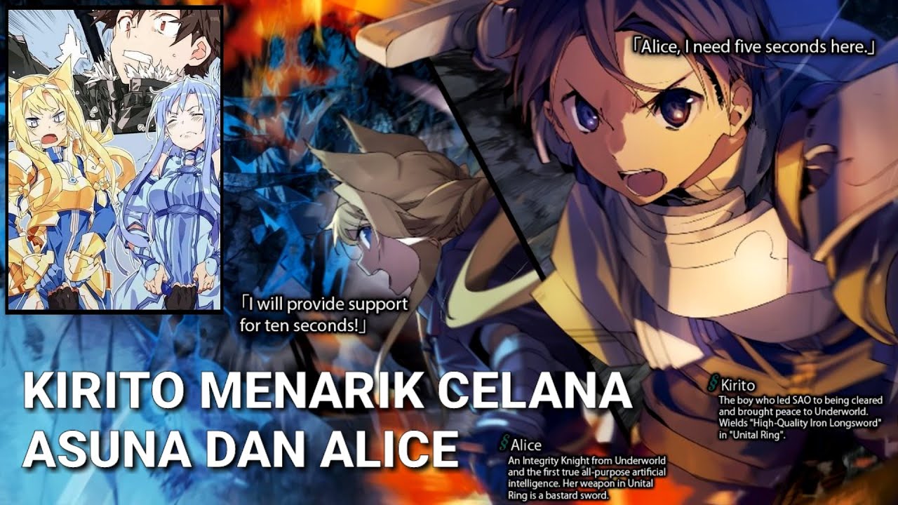 Sword Art Online Season 4 Episode 4 - Asuna, Kirito dan Alice [ SAO ...