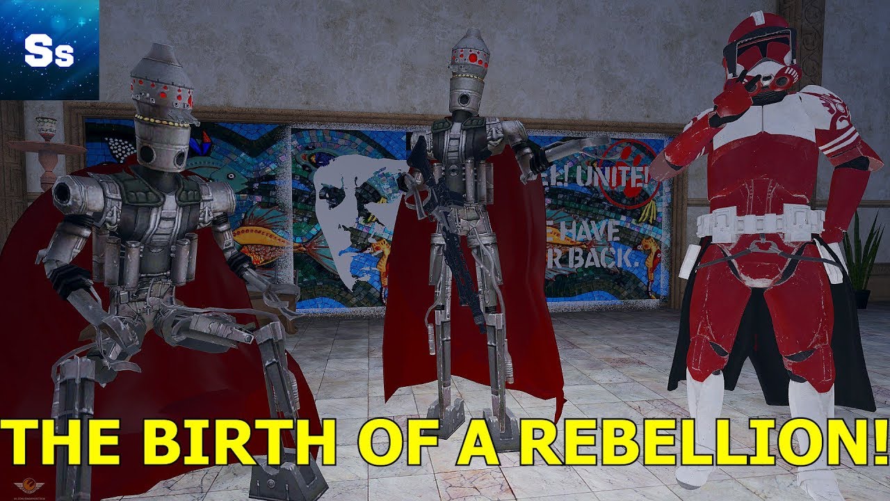 "THE BIRTH OF A REBELLION" - Droid RP - Checkpoints RP - YouTube