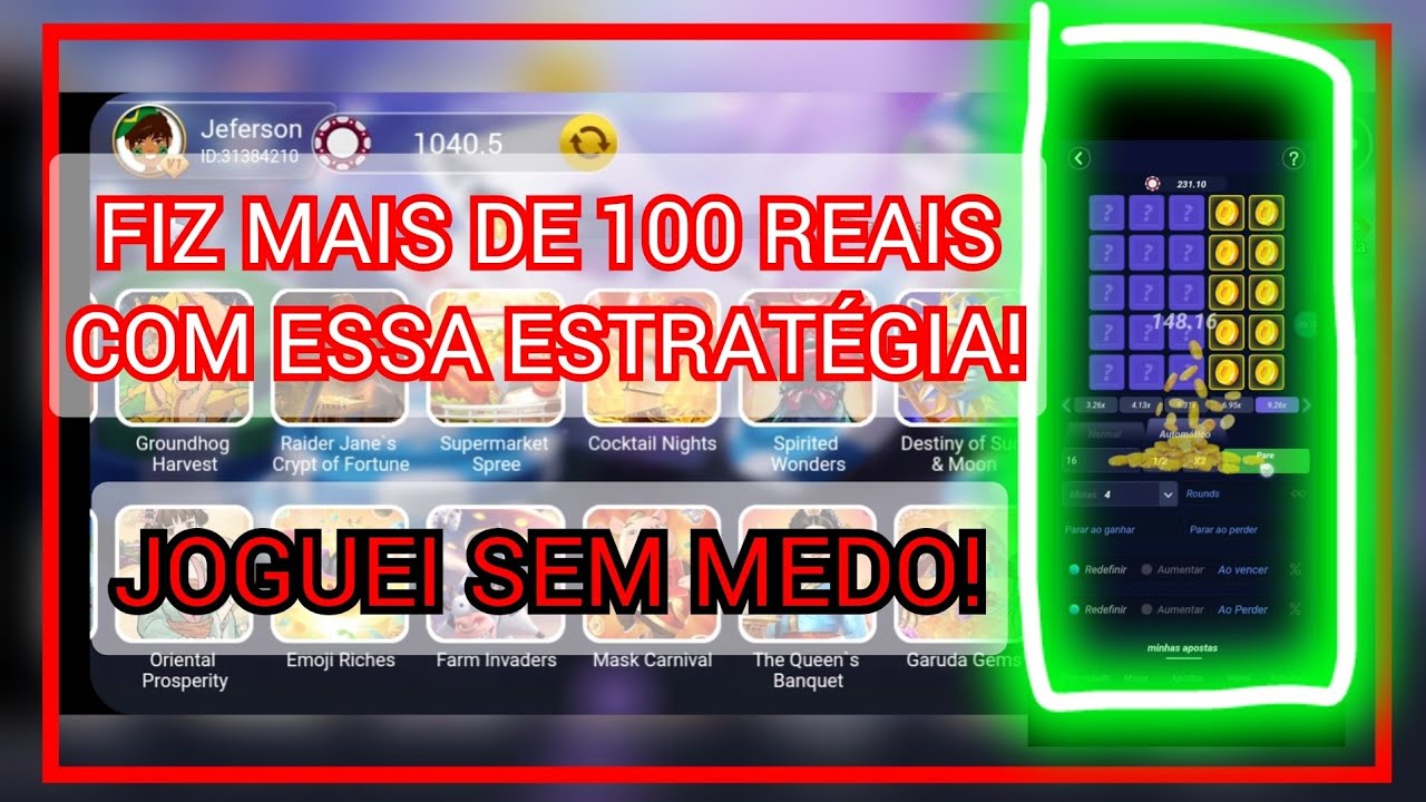 ESTRAT GIA MINES GANHEI MAIS DE 100 REAIS YouTube estrat-gia-mines-ganhei-mais-de-100-reais-youtube