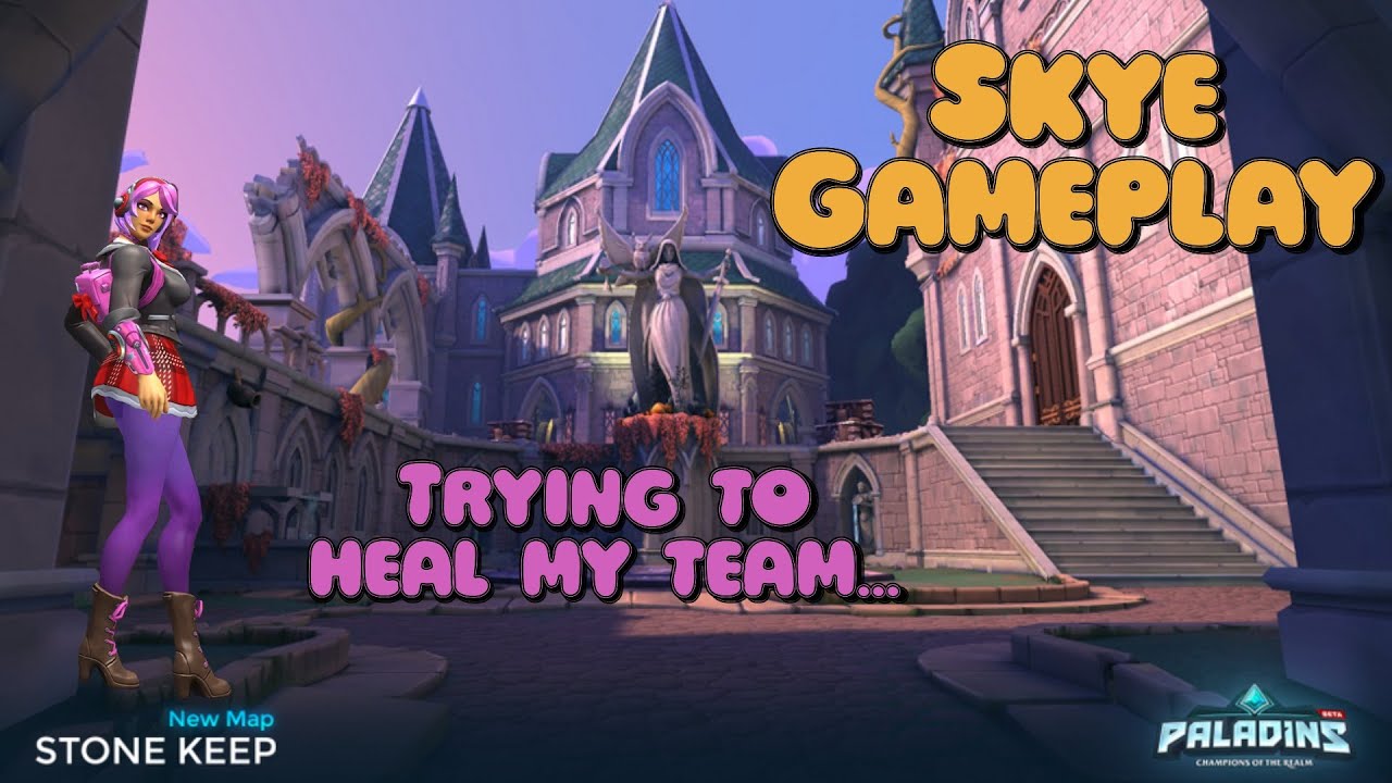 Skye Smoke Healing | Paladins RANKED Gameplay - YouTube