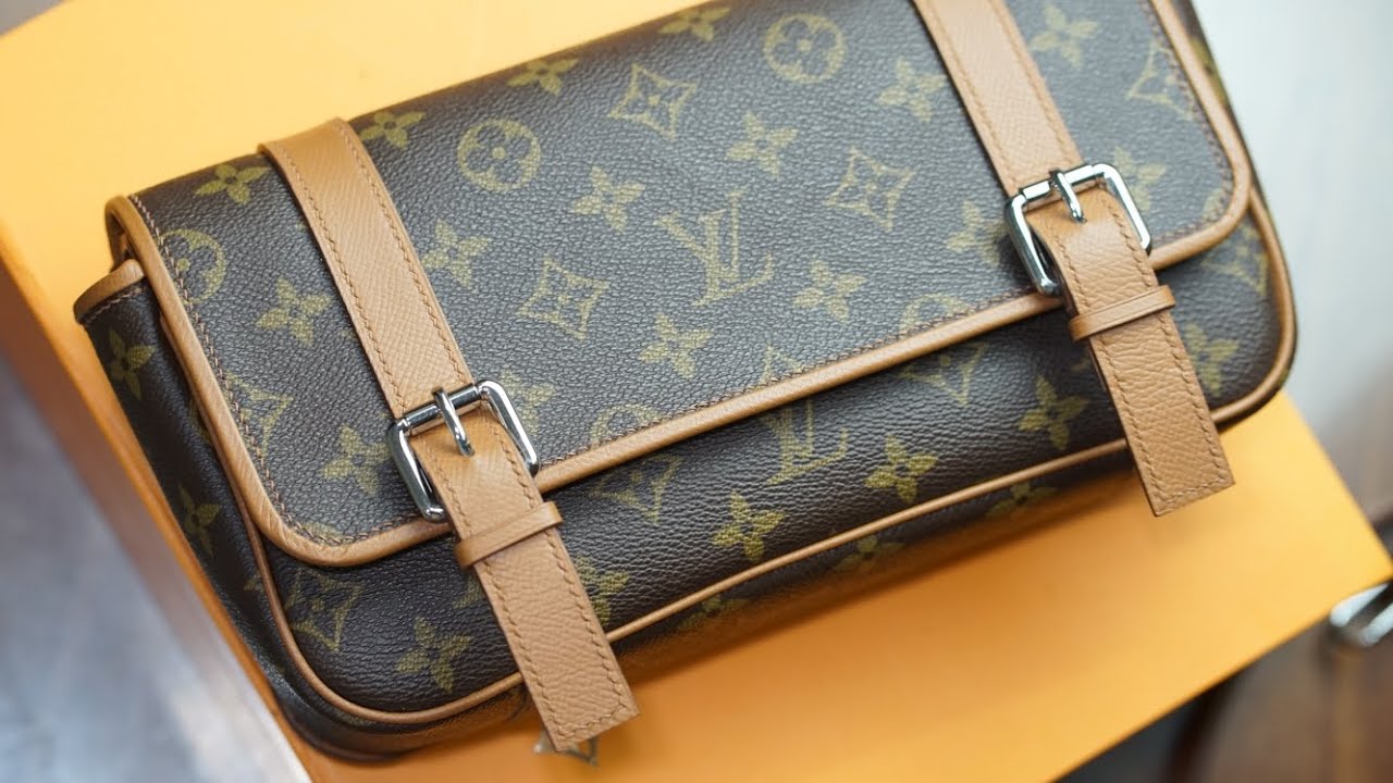 How i make a Messenger Bag form old Louis Vuitton bag |DIY ...