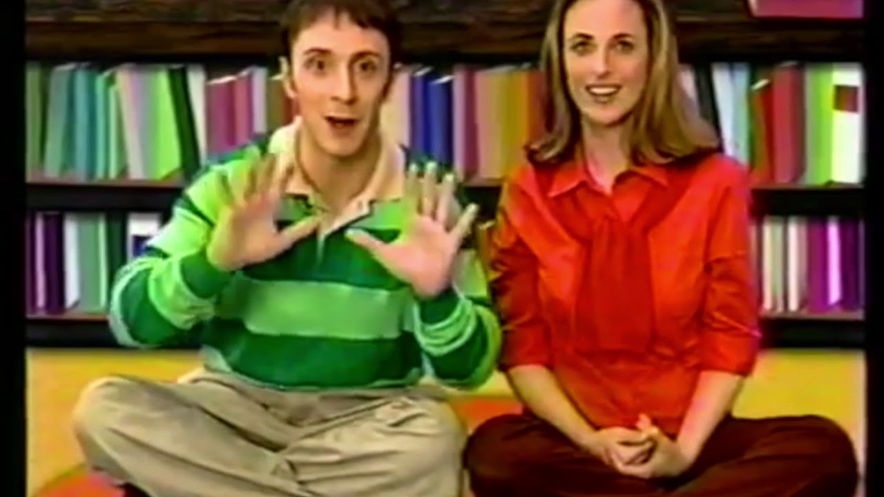 Blue's Clues - American Sign Language : Colors (2000) - YouTube