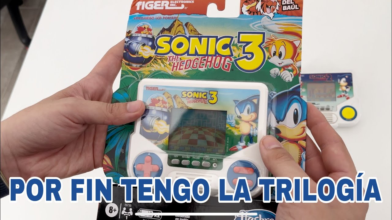 Sonic The Hedgehog 3 Tiger Electronics Juguete de 1994 en 2023 - YouTube