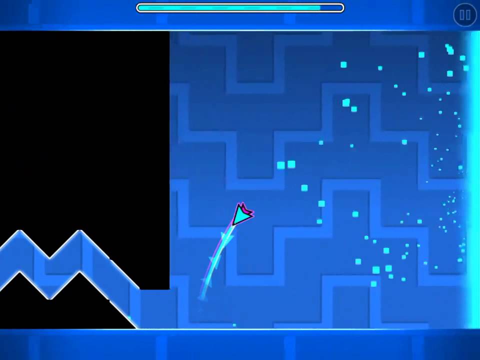 Geometry Dash - Small Wave Challenge EXTREMELY HARD - YouTube