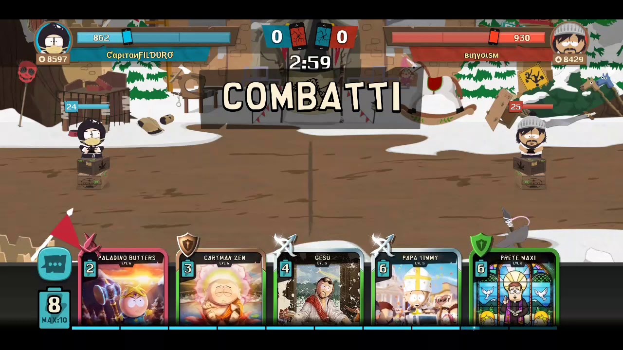 Buffed Jesus Event (8 points deck) | South Park Phone Destroyer - YouTube