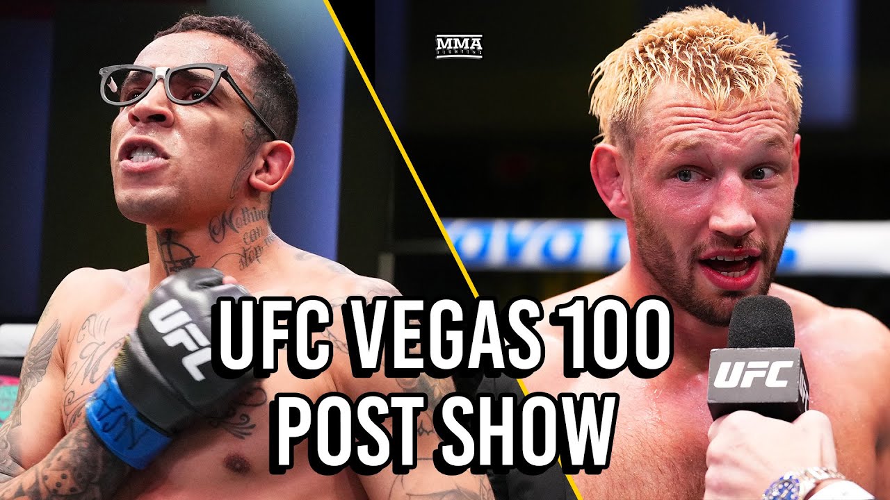 UFC Vegas 100 LIVE Post-Fight Show | Reaction To Carlos Prates Sleeping ...