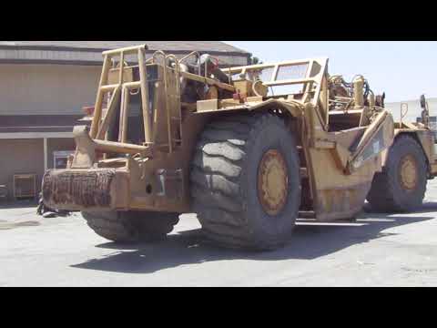 GovDeals: CAT 637G Scraper - YouTube