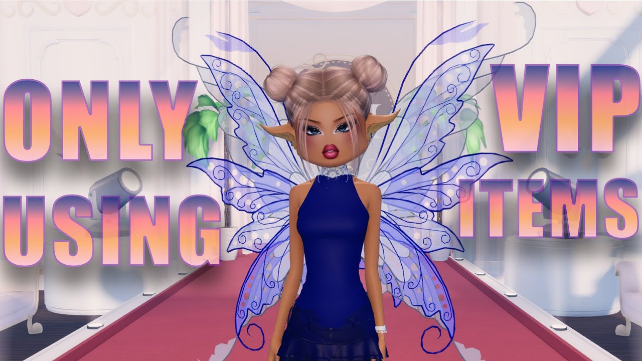 VIP ITEMS ONLY In Dress to Impress - YouTube