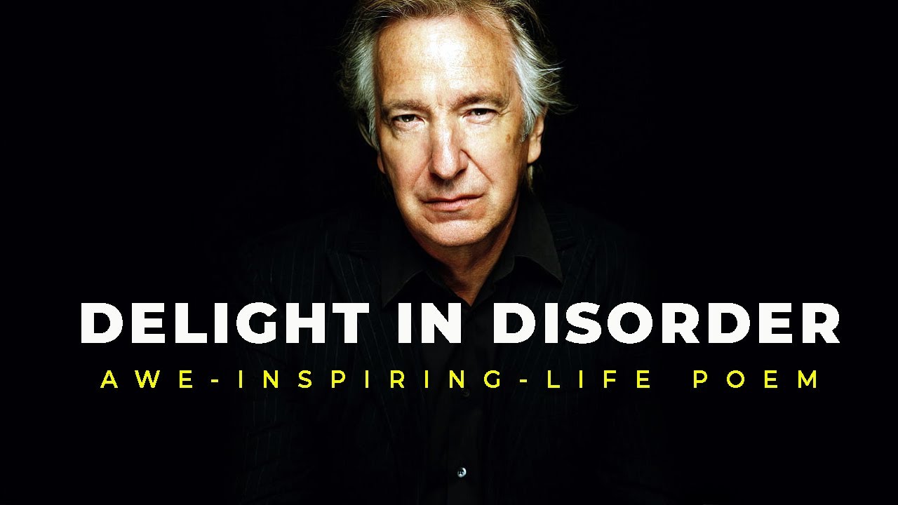 Powerful Poem about the Beauty of Imperfection - Alan Rickman Reads ...