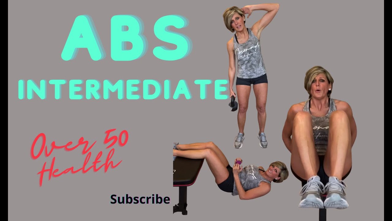 My Ab Workout 012221 (Intermediate Workout Women Over 50) - YouTube