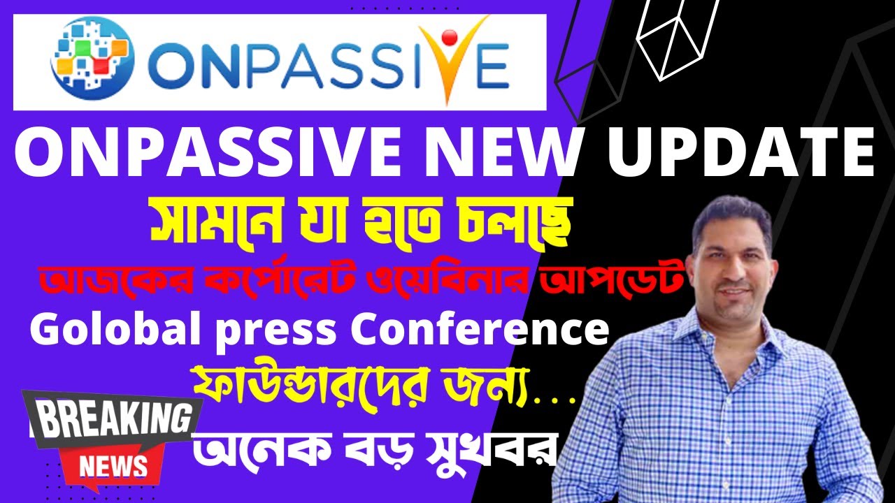 ONPASSIVE | Onpassive New Update today | Onpassive Latest Updates ...