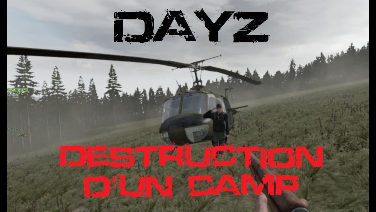 DayZ: Destruction d'un camp au C4 (epic fail) - YouTube