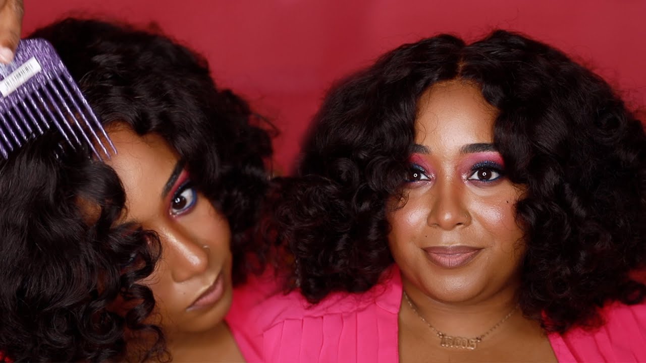 Privileged Hair Extensions Adorn Kinky Curly - YouTube