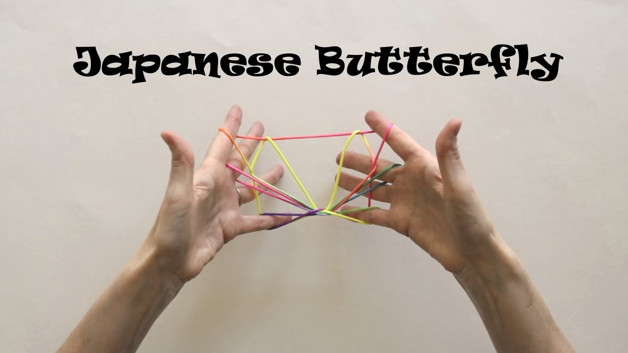 Japanese Butterfly String Figure - YouTube