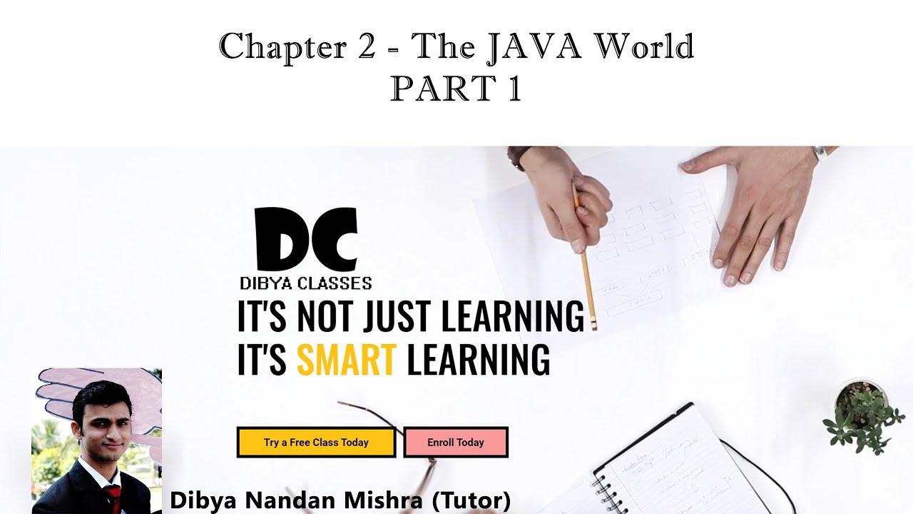 The Java World Chapter 2 Part 1 Dibya Classes Icse Class 9 Java 4907