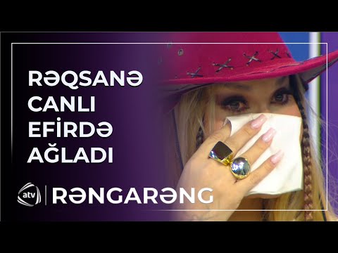 Xoşbəxt deyiləm deyən Rəqsanə AĞLADI / Rəngarəng