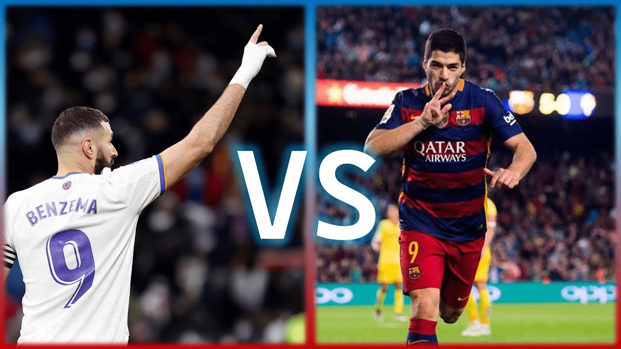 LUIS SUAREZ vs KARIM BENZEMA (2014 - 2022) Goals & Skills | Real Madrid ...