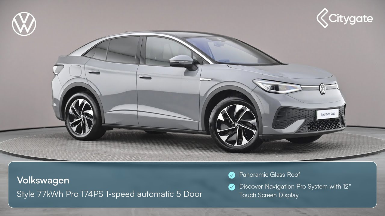 Volkswagen ID.5 - Style 77kWh Pro 174PS 1-speed automatic 5 Door - West ...