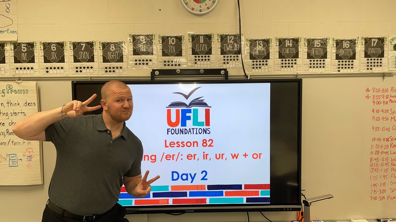 Mr. Holland's UFLI Lesson 82 (er, ir, ur, w + or) Day 2 - YouTube