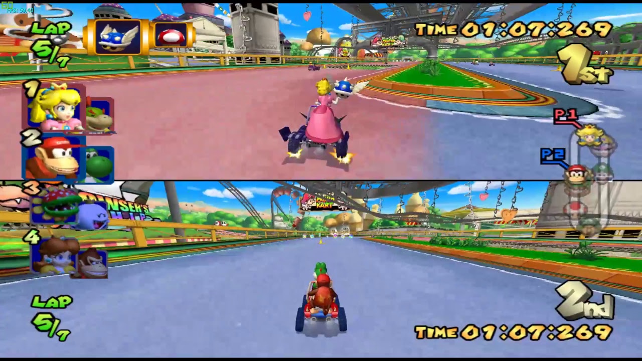 GC - MARIO KART DOUBLE DASH NETPLAY - YouTube