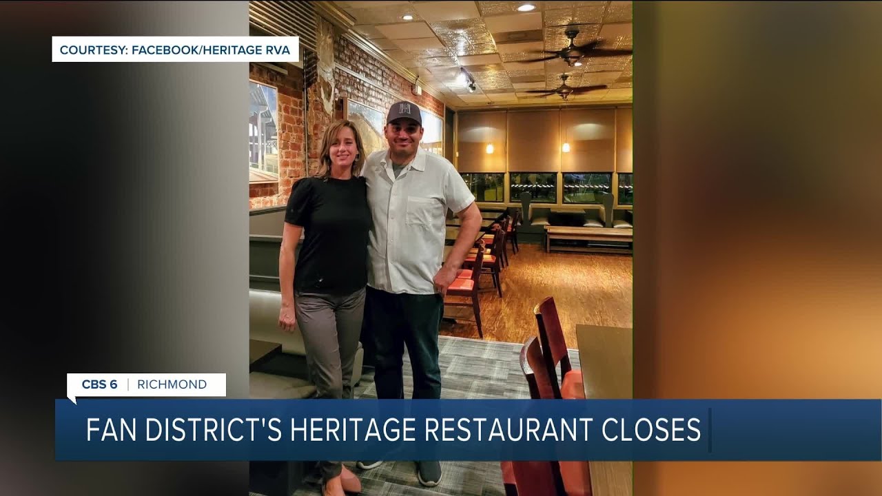 Heritage to close after 13 years in Richmond - YouTube